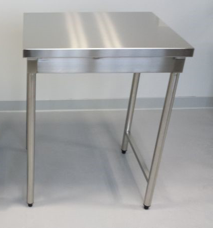 Table Inox 304L Centrale - MACVI LABO
